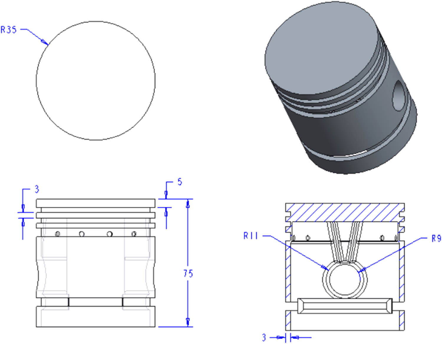 Investigation on topology-optimized compressor piston by metal additive ...