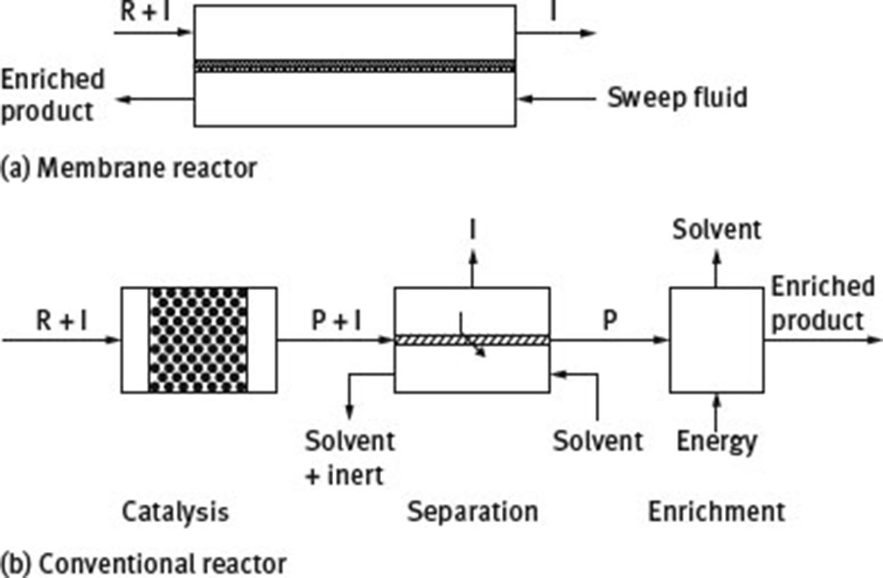 Biocatalytic membrane reactors (BMR)