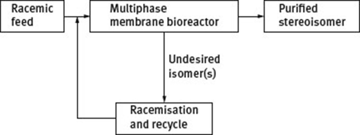 Biocatalytic membrane reactors (BMR)