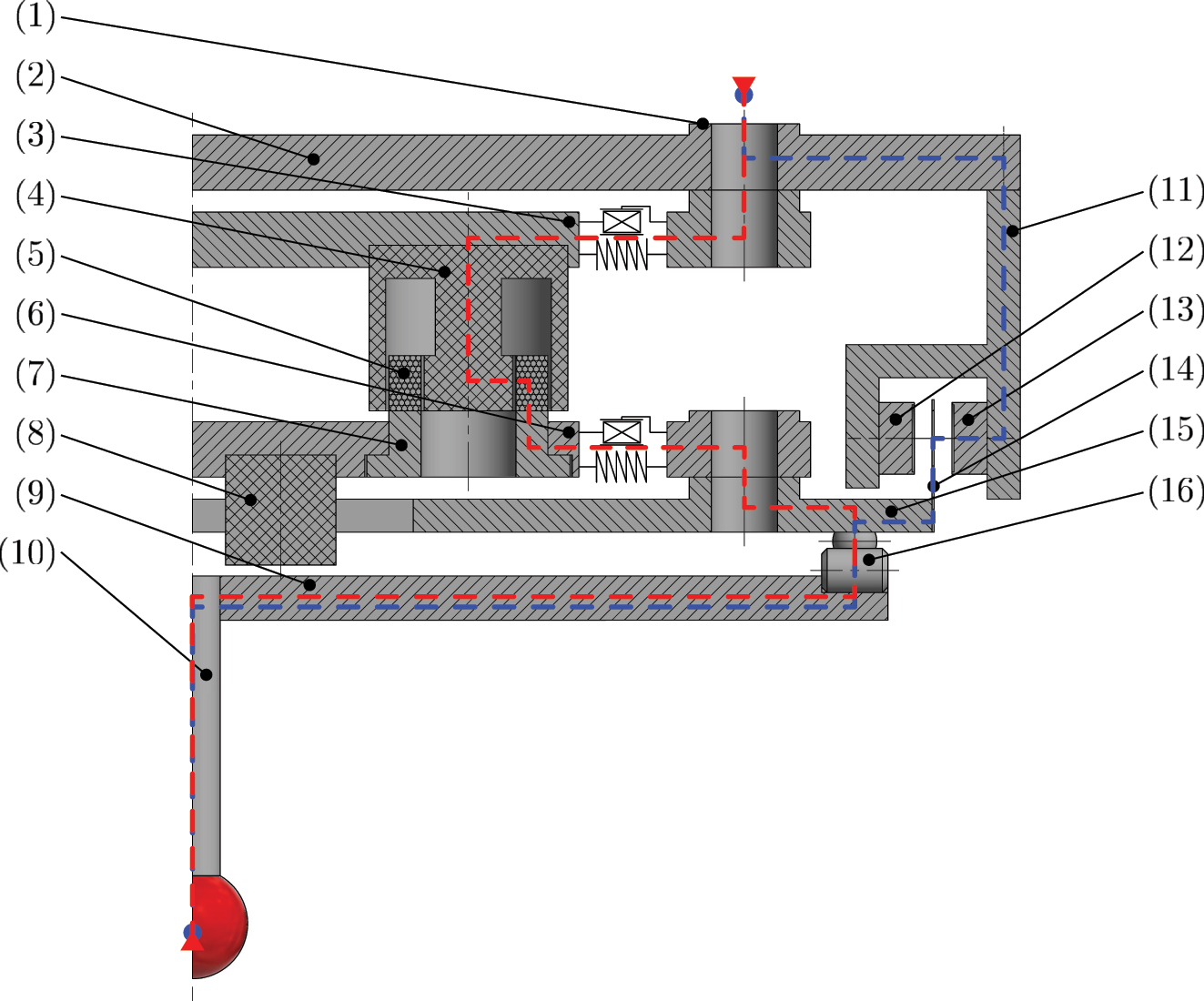 A novel type coordinate measuring machine head