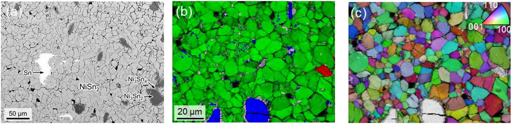 Preparation of CoGe2-type NiSn2 at 10 GPa